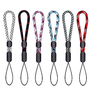 Pluxen Adjustable Finger Lanyard Small Strap Compatible with iPhone Mobile Phone Case Camera Wallet Keychain