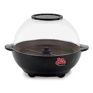West Bend Popcorn Machine, Stir Crazy Black
