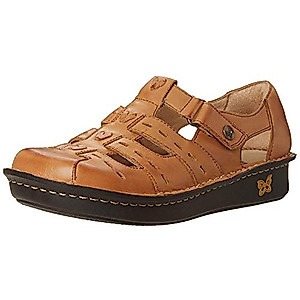 Alegria Pesca Womens Sandal Cognac 38 EU
