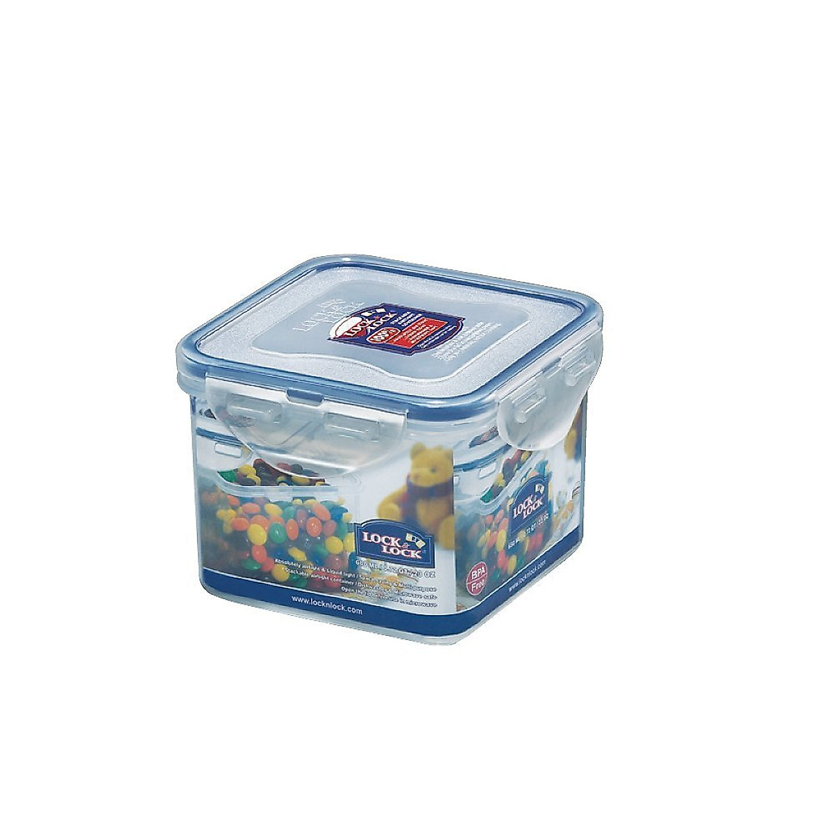 Lock & Lock, No BPA, Water Tight, Food Container, 2.8-cup, 23-oz, Pack of 6, HPL851
