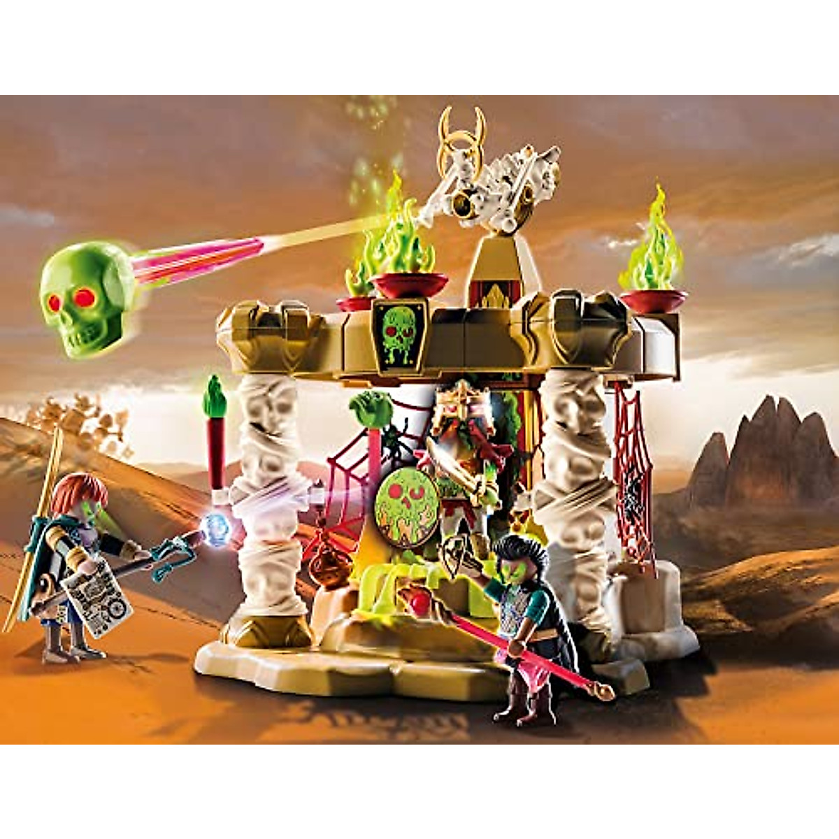 Playmobil Sal'ahari Sands - Skeleton Army Temple Toy
