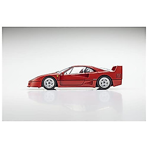 ALIXCE Classic Static Scale Models for Ferrari F40 1:18 Alloy Full Open Car Model Birthday Party Favor Scene Decoration Display Adult Gift Non RC Toys