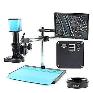 2MP 180x Industrial Camera with 10.1-inch Screen, 1080P HD, Auto Focus, No Delay, No Smear