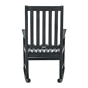 SAFAVIEH Outdoor Collection Barstow Teak Rocking Chair