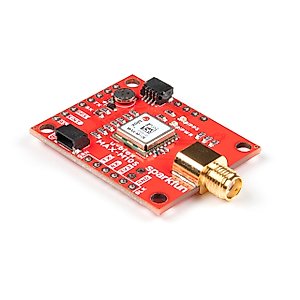 SparkFun GNSS Receiver Breakout - MAX-M10S Module 3.3V VCC and I/O Software Configurable Board Dimensions: 1.74"in x 1.20"in
