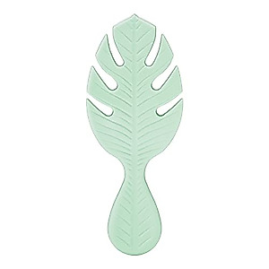 Wet Brush Go Green Mini Detangler, Green - Detangling Travel Hair Brush - Ultra-Soft IntelliFlex Bristles Glide Through Tangles & Gently Loosens Knots While Minimizing Pain, Split Ends & Breakage