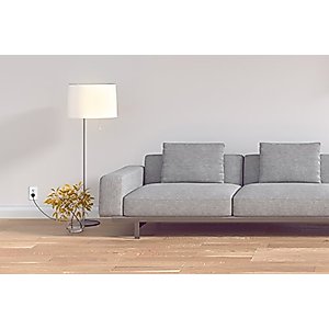 Power by SimplySmart Home, Dual Outlet Timer/Automation, DIY, USB Charger, Nightlight, No tools, No wiring, Snap on, Alexa, Google Assistant, iOS, Android, Smart Home, App