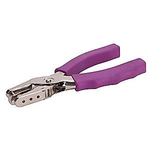 Craftinova Handle Punch ，3 Pack,1/4 inch of Hole Handheld Puncher ，with Soft Grip Handles,with 6 Sheet Capacity,Perfect for Home Office School Supplies,can be Used for Labels and Greeting Cards