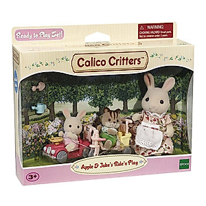 Calico Critters Apple & Jake's Ride n Play