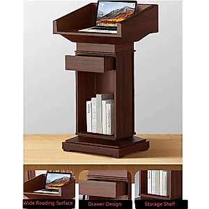 Lectern Podium Podium Stand Wooden Podium Stand Heavy Duty Professional Lecterns Easy to Assemble Church Pulpits