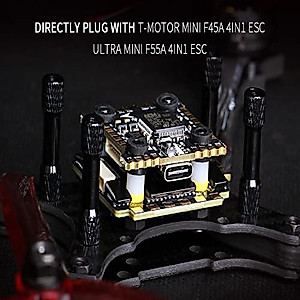 T-MOTOR Mini Racer F7 Flight Controller FC 3-6S 20x20 Mini Flight Controller for RC Racing Drone FPV Drone