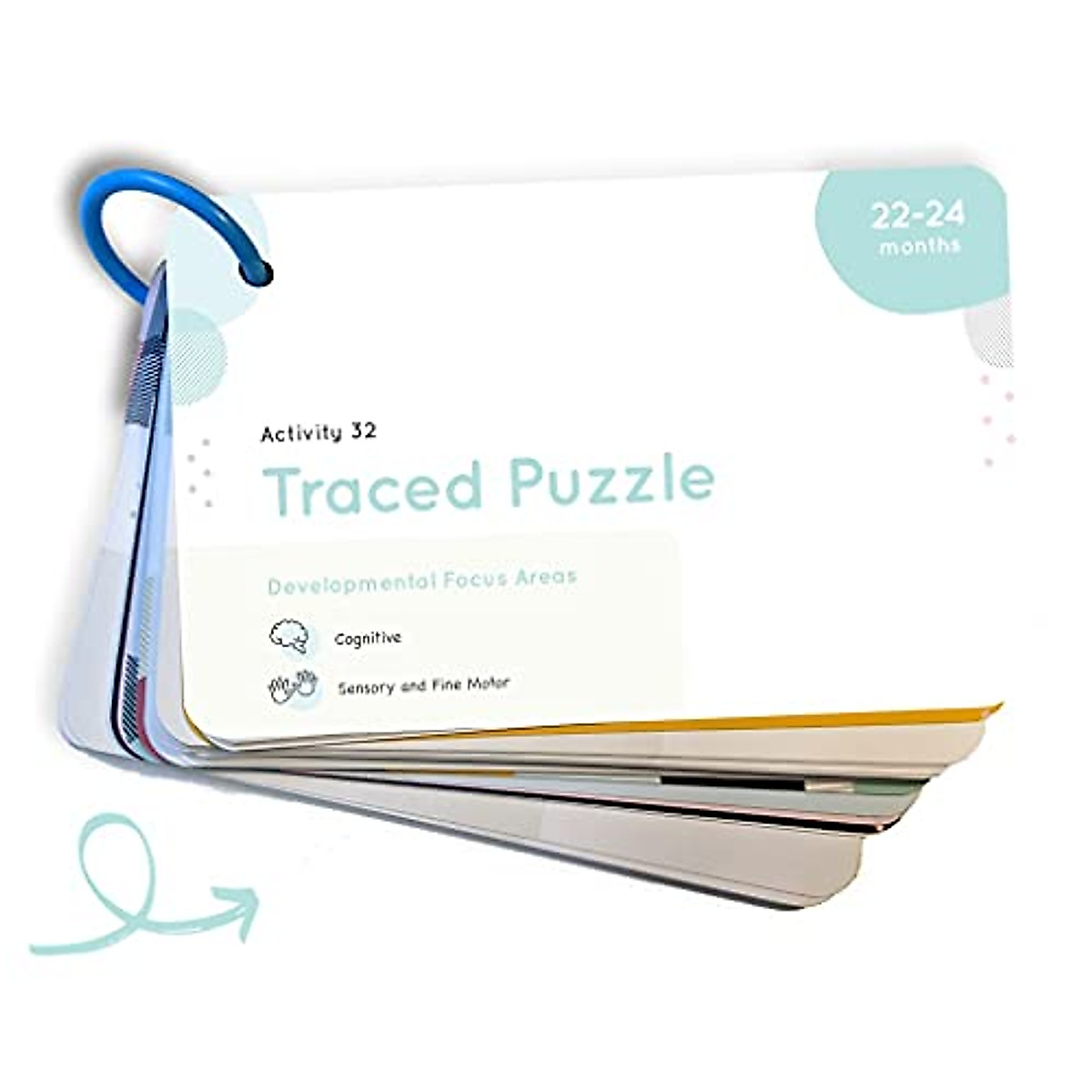 Curious Toddler™ Activity Cards | 40+ Activities for Toddler & Me (12-24 Months) | Developmentally-Focused and Stimulating Creative Playtime Ideas | Bonus: Two Recipes for Dough & Dyed Pasta