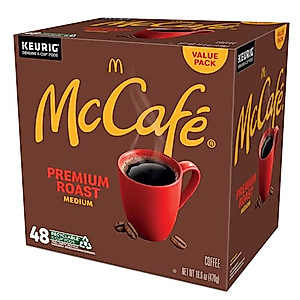 McCafe Premium Roast, Single-Serve Keurig K-Cup Pods, Medium Roast Coffee Pods Pods, 48 Count