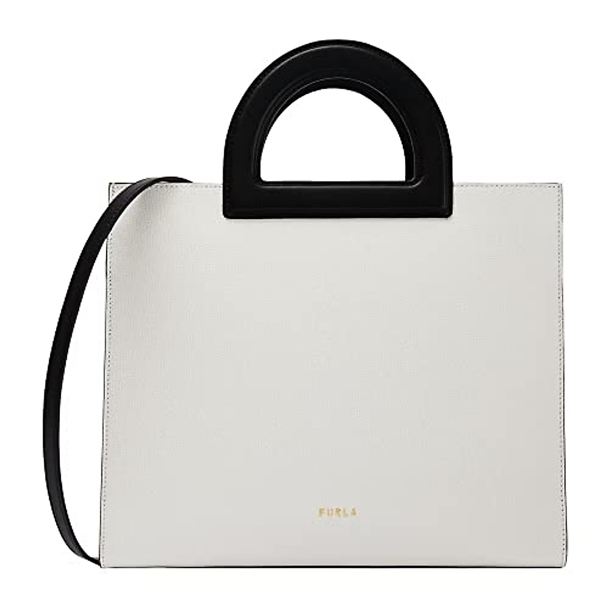 Furla(フルラ) Tote Bag, Marshmallow+Greige+Nero (1007-1842S)