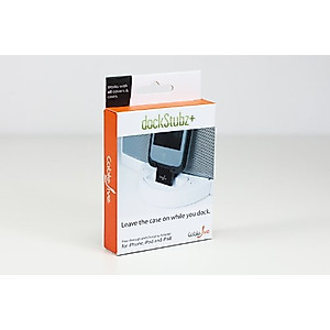 CableJive dockStubz+ Charge Converter and 30-pin Pass Through Adapter and Power Injector for Legacy iPhone, iPod, and iPad