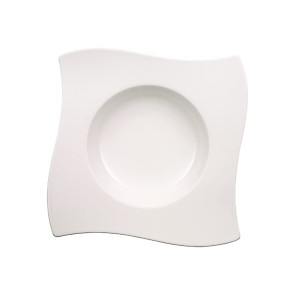 Villeroy & Boch New Wave Rim Soup, 10.25 in, White