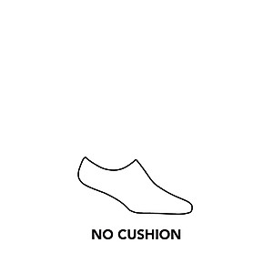 Darn Tough Men's Topless Solid No Show Hidden Lightweight Lifestyle Sock (Style 6055) - Space Gray, Large