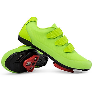 Mens Womens Indoor Cycling Shoes Compatible with Peloton Bike Shoes Cycling Shoes with Delta Cleats Clip Outdoor Pedal SPD Road Bike Shoes,Gray