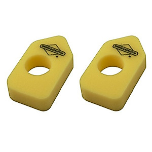 Briggs & Stratton 698369 Pack of 2 Foam Air Filter Elements