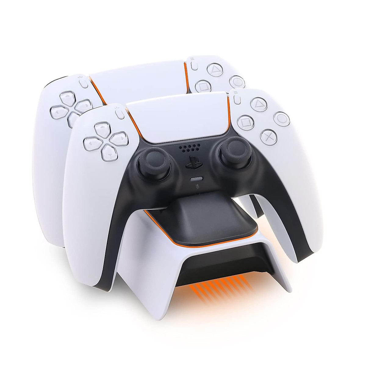 PS5 Controller Charger Station, Dualsense Charging Station for PlayStation 5 with 5V 3A AC Adapter