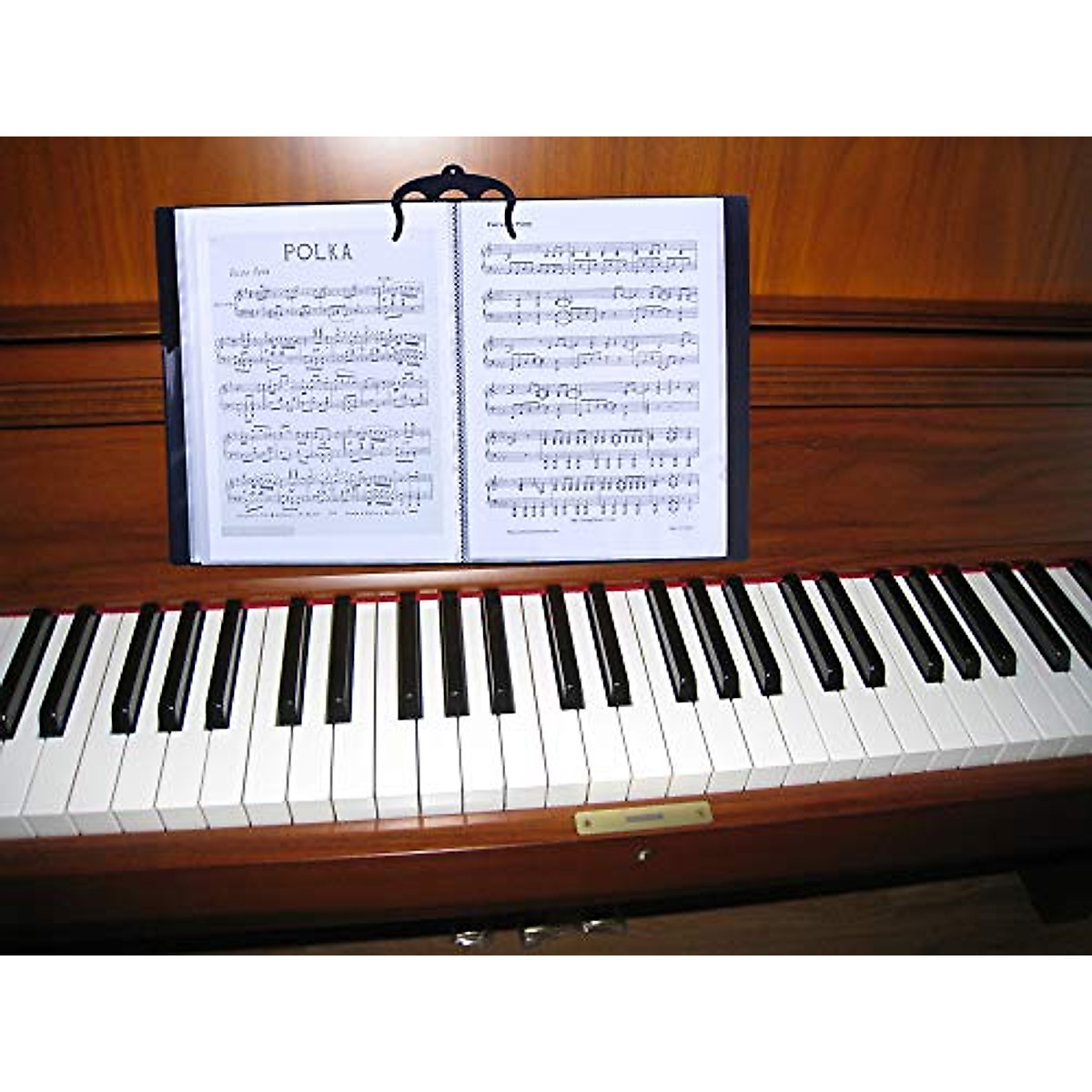Music Book Clip Page Holder 2Pack Metal Sheet Music Holders for Sheet Music Stands,Pianos,Musicians and Cookbook Reading
