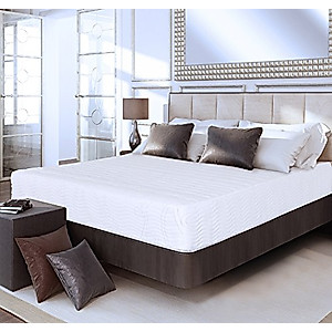 Olee Sleep 10 inch Omega Hybrid Gel Infused Memory Foam and Pocket Spring Mattress (Queen)