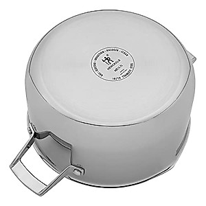 HENCKELS Clad H3 6-qt Dutch Oven, Induction Pot, Stainless Steel, Durable and Easy to clean