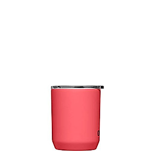 CamelBak Horizon 12 oz Camp Mug - Insulated Stainless Steel - Tri-Mode Lid - Wild Strawberry