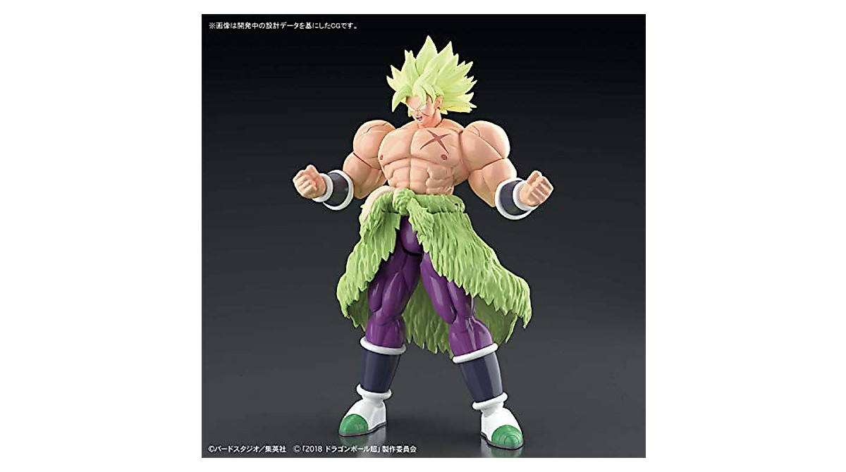 Super Saiyan Broly Model Kit from Dragon Ball Super | Build & Customize