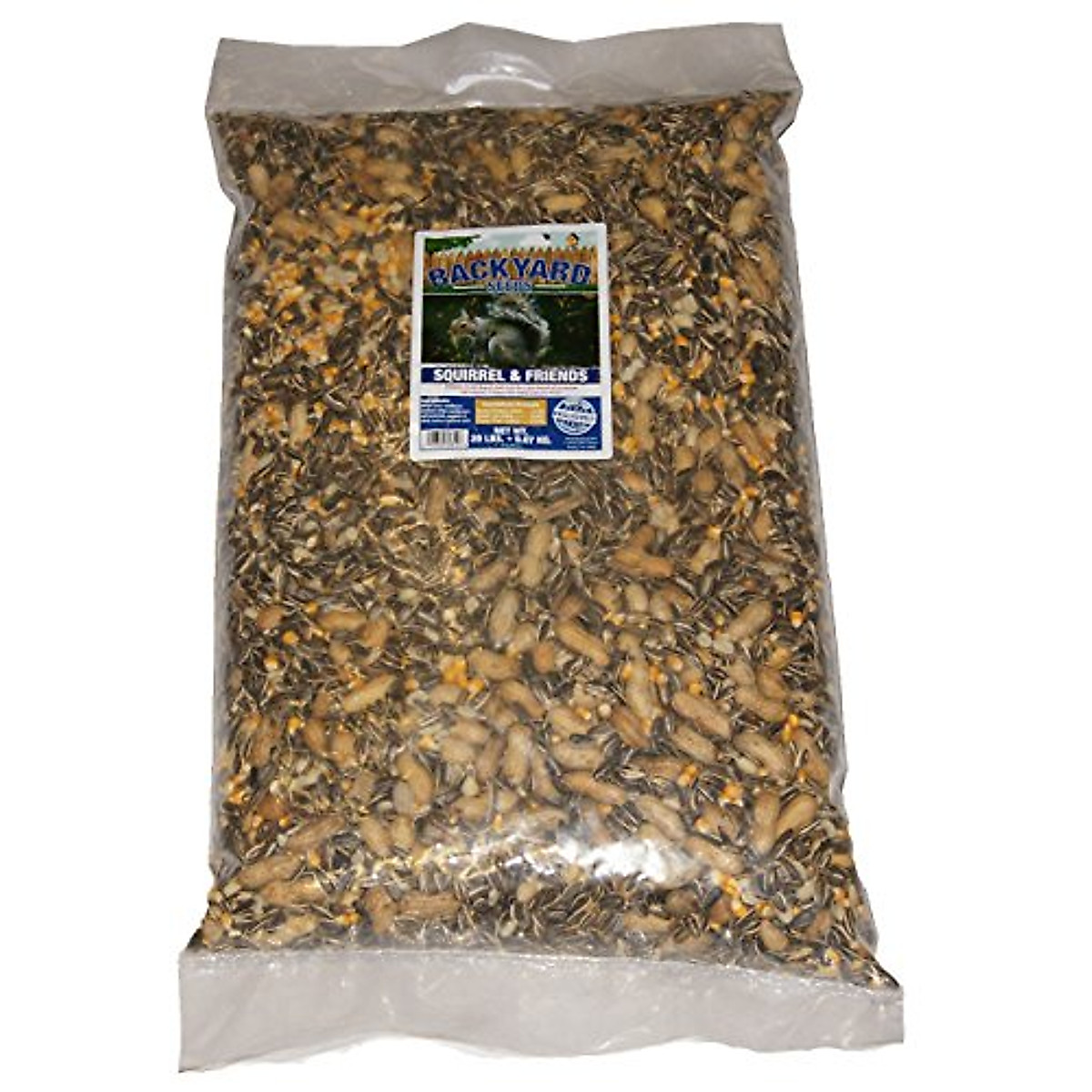 Backyard Seeds Squirrel, Deer Feed & Wildlife Mix 20 Pounds