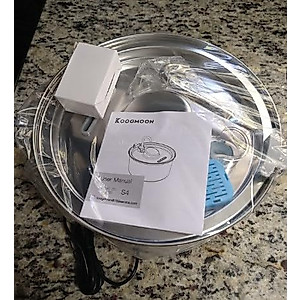 KOOGMOON Cat Water Fountain Stainless Steel, 108oz/3.2L Automatic Cat Fountain, Multi-Filtration, Easy to Clean, Ultra Silent Dog Water Dispenser for Cats, Dogs and Other Pets