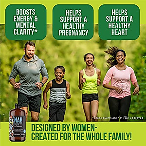 NUTZ ABOUT HEALTH B12 Liquid Vitamin 9000 mcg - Made in USA, High Potency All Natural Vitamins, Gluten Free, All Day Energy & Mental Clarity, 16 fl oz (32 Daily Servings)
