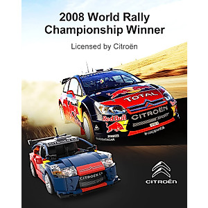 dOMOb Citroen C4 Rally WRC RC Car Building Kit – Bricks Toys for 6+ Age Kids & Adults – 1:20 Model Build Set – 2.4GHz Remote Control – 329 pcs Blocks – STEM for Boys & Girls