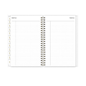 Ashley G for Blue Sky 2023-2024 Academic Year Weekly and Monthly Planner, 5" x 8", Flexible Cover, Wirebound, Multi Color Smoke (133682-A24)