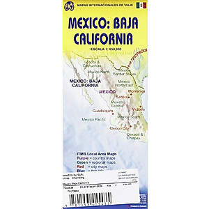 1. Mexico: Baja California Travel Reference Map 1:650,000 (International Travel Maps / Mapas Internacionales De Viaje)