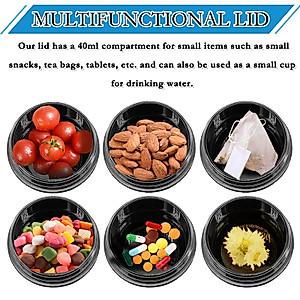 Replacement Lid for YETI Chug Cap - Store Small Snacks, Tea Bags and More - Compatible with YETI Rambler Bottle Fits 18 oz 26 oz 36 oz 64 oz