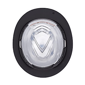 MSA 10215835 V-Gard C1 Vented Black Full Brim Hard Hat with ReflectIR Cooling Thermal Barrier and Fas-Trac III Suspension - Uses Highly Innovative Cooling Features to Help Alleviate Heat Stress