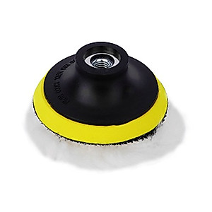 WINOMO High Gross 3 inch Buffing Pad Kit for Car Sanding Polishing Buffer with Drill Adapter