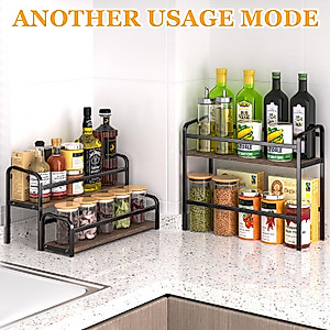 Coffee Syrup Organizer 3-Tier, 12 Bottles Capacity Syrup Rack for Coffee Bar Station, Wine Rack for Countertop, Tiered Spice Racks for Cabinet, Bottle Display Shelf Magnetic one-Step Installation