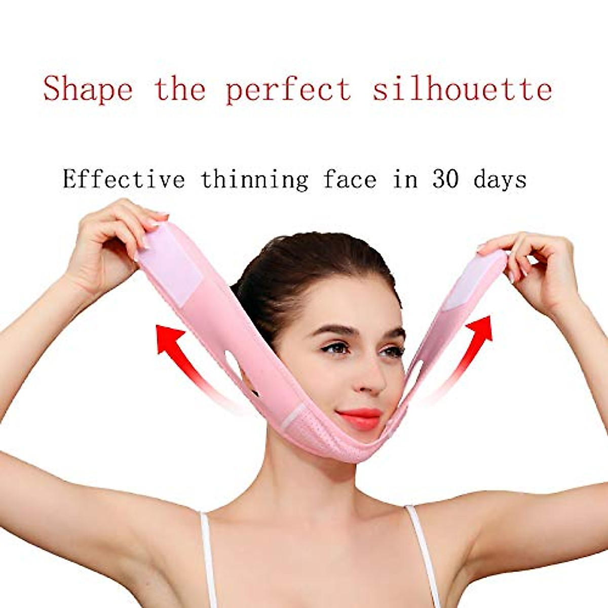 V Line Face Lift for Women Eliminates Sagging Skin Lifting Firming Anti Aging, Facial Slimming Strap, Pain Free Face Lifting Belt, Double Chin Reduce1