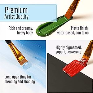 FolkArt Acrylic Paint in Assorted Colors (2 oz), , Imperial Red