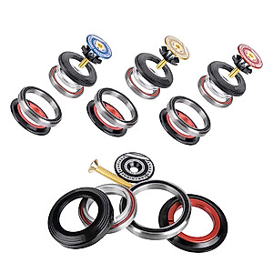 Weiyirot Bicycle Bearings, Scooter Headset, Colorfast BMX Forks, for Bicycle for Bike