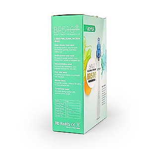 VOYOR Blackhead Remover Pore Vacuum - Electric Face Vacuum Pore Cleaner Acne White Heads Removal with Suction Heads (BR510)