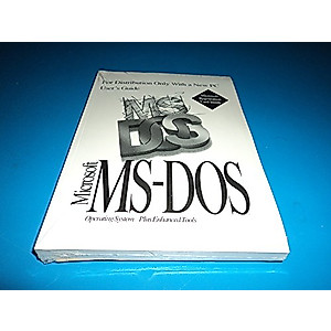 Microsoft MS-DOS Operating System Plus Enhanced Tools, Version 6.22