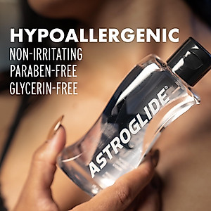 Astroglide Silicone Lube (5oz), X Premium Personal Lubricant, Extra Long-Lasting Silky Lube, Waterproof