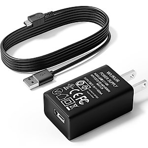 WUKUR Charger Replacement for TexasTI 84 Plus CE Graphing Calculator Compatible with TI Nspire CX/CX CAS & 84 Plus CE Color/C Sliver Calculators & Touchpads with 5FT Charger Cable