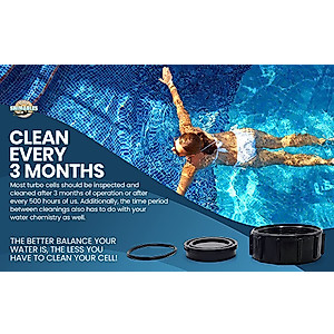 Swimables Acid Cleaning Kit Compatible with Pentair Intellichlor Salt Chlorinator 520670 and Designed to fit IC20 IC40 and IC60 Intellichlor Salt Systems - 100% USA MADE - HEAVY DUTY