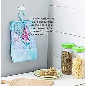 DurReus Multipurpose Clothespin Bag with Hanger Pink Blue Green Hanging Mesh Drying Bag Laundry Shower Caddy Kitchen Bathroom Storage Organizer 3 Pack