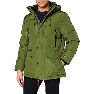 Superdry Men's Expedition Down Parka, Black, L