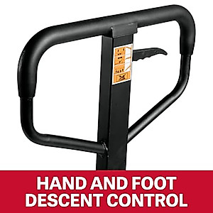 JET 20" x 48" Pallet Jack, 6600 Lb. Capacity (Model PTW-2048B)